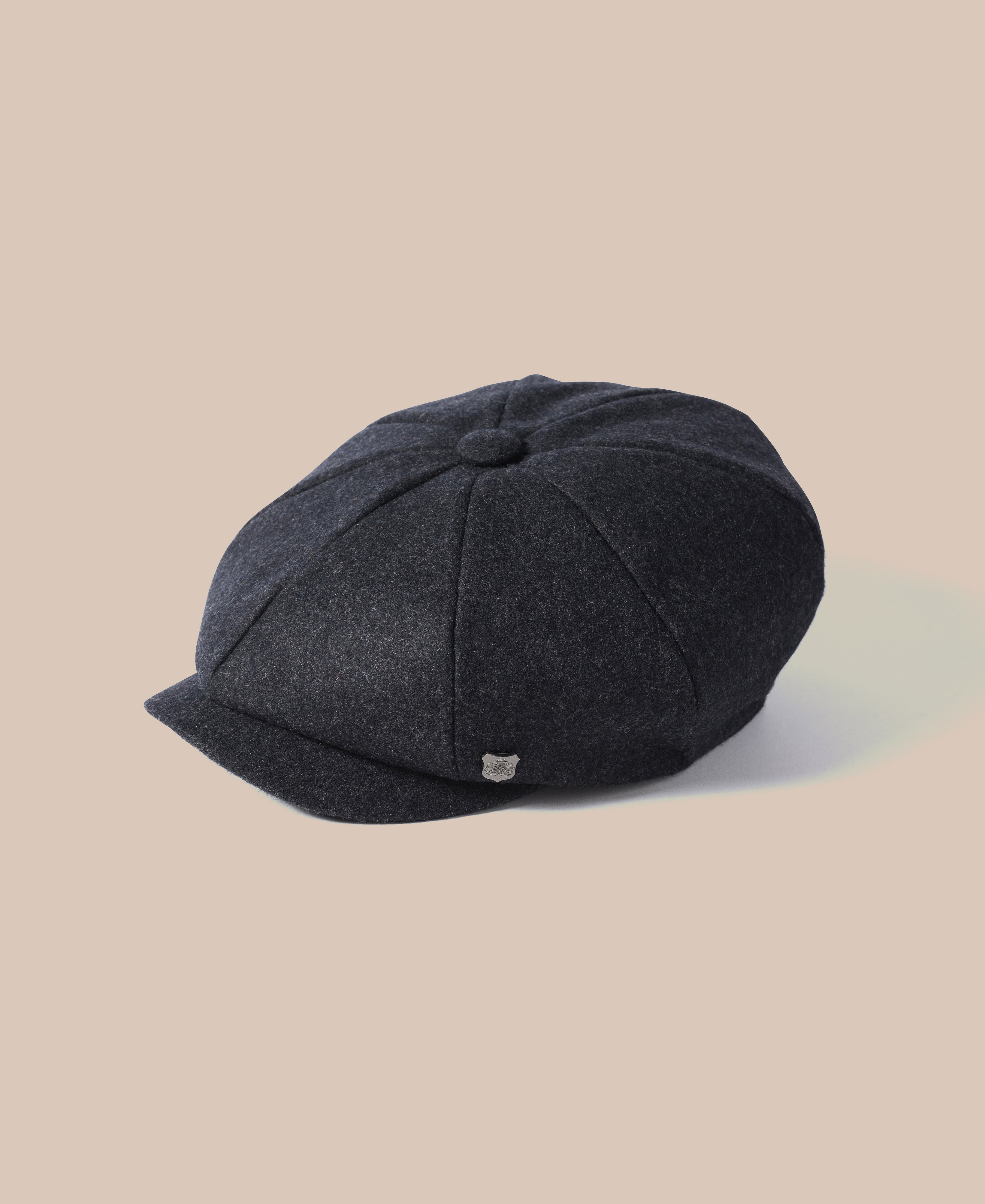 Baker Boy Cap - Alfie Melton Grey – Blooms Menswear